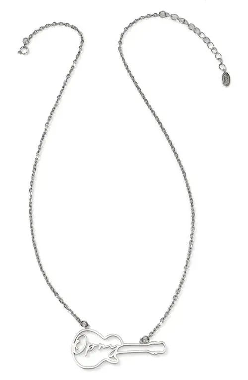 CUFFLINKS, INC. Grand Ole Opry Guitar Pendant Necklace