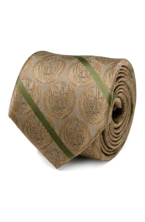 CUFFLINKS, INC. Groot Patterned Silk Blend Neck Tie