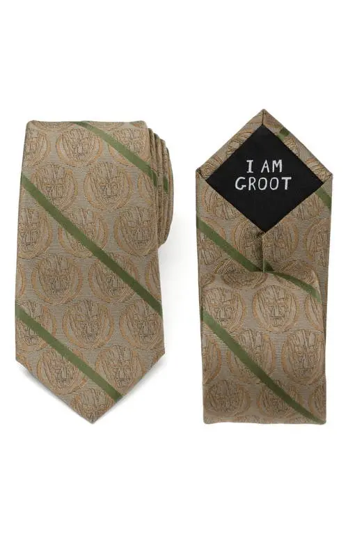 CUFFLINKS, INC. Groot Print Tie And Socks Set