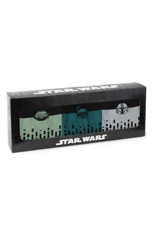 CUFFLINKS, INC. Star Wars Mandalorian Dress Socks And Lapel Pin Set