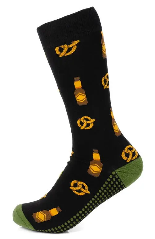 CUFFLINKS, INC. Patterned Crew Socks - Black