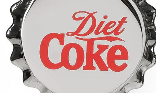 CUFFLINKS, INC. Diet Coke Hoop Earrings