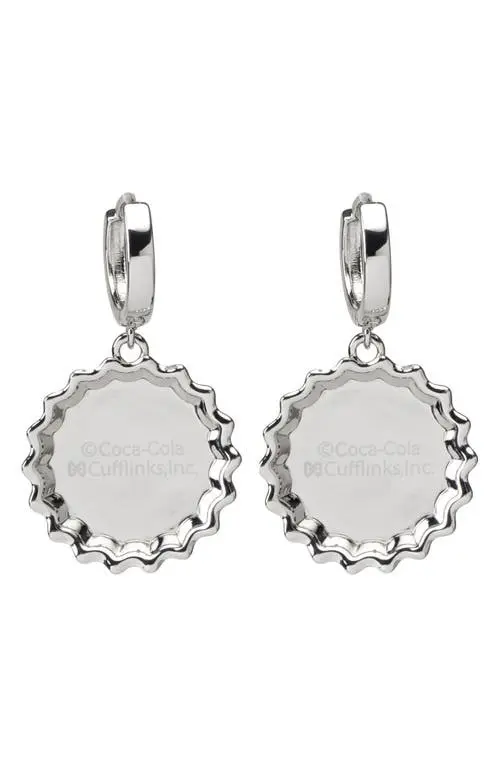 CUFFLINKS, INC. Diet Coke Hoop Earrings