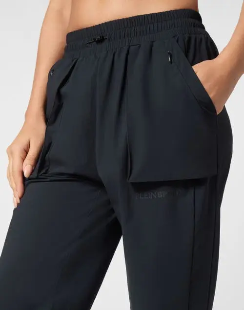 PLEIN SPORT High-waisted Stretch Jogging Pants