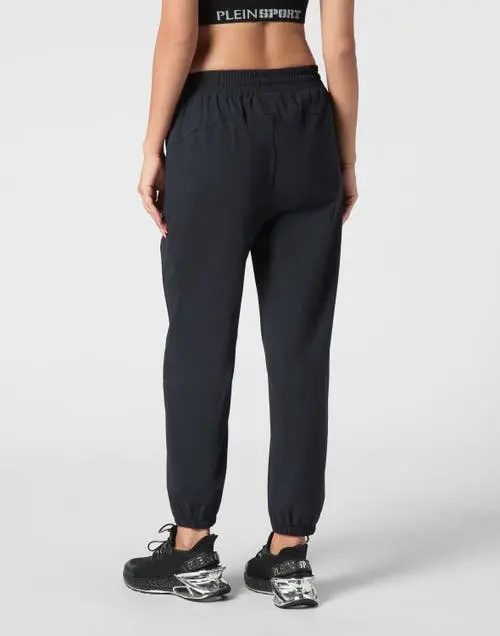 PLEIN SPORT High-waisted Stretch Jogging Pants