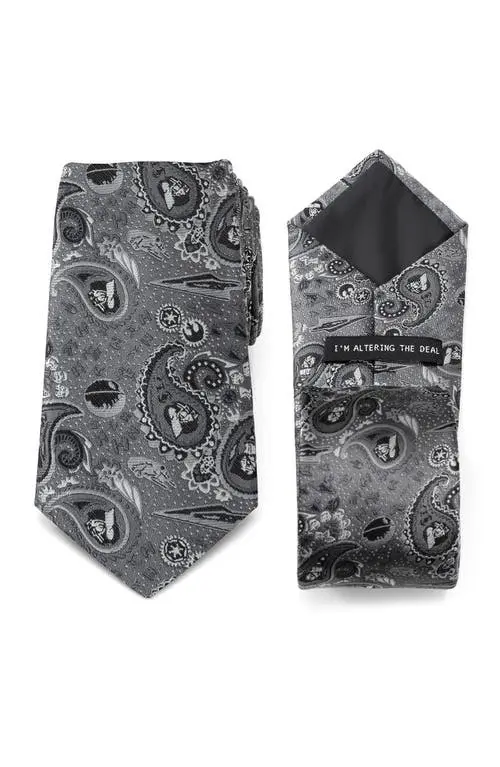 CUFFLINKS, INC. Star Wars Paisley Tie - Gray
