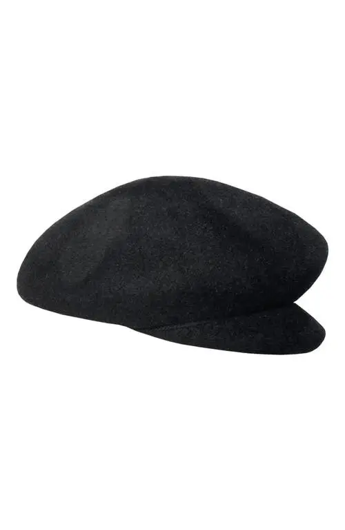 BINATA MILLINERY Sculptural Felt Cap