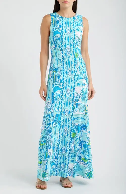 Lilly Pulitzer® Ellison Sleeveless Maxi Sundress - Mint Condition