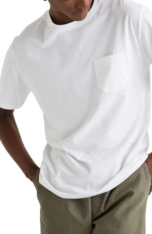 Richer Poorer Pocket Sleep T-shirt - White