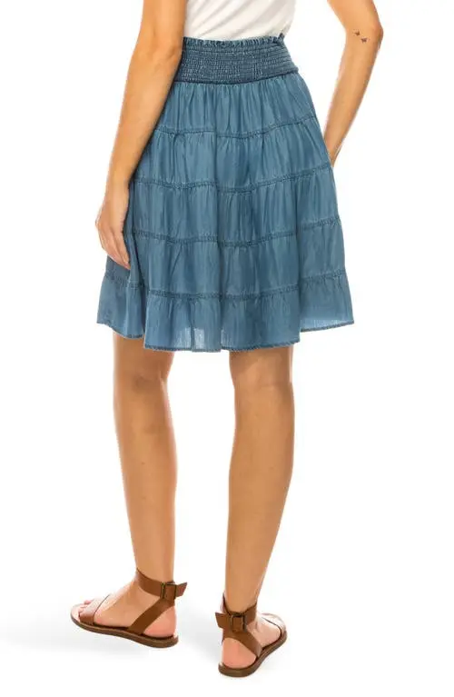 A COLLECTIVE STORY Smocked Waist A-line Skirt