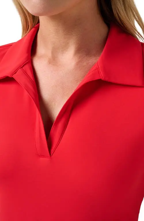 Travis Mathew Moveknit Performance V-neck Polo