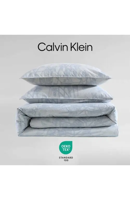 Calvin Klein Bayberry 200 Thread Count Cotton Duvet Cover & Shams Set