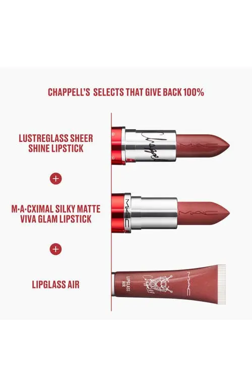 MAC COSMETICS Viva Glam Lipglass