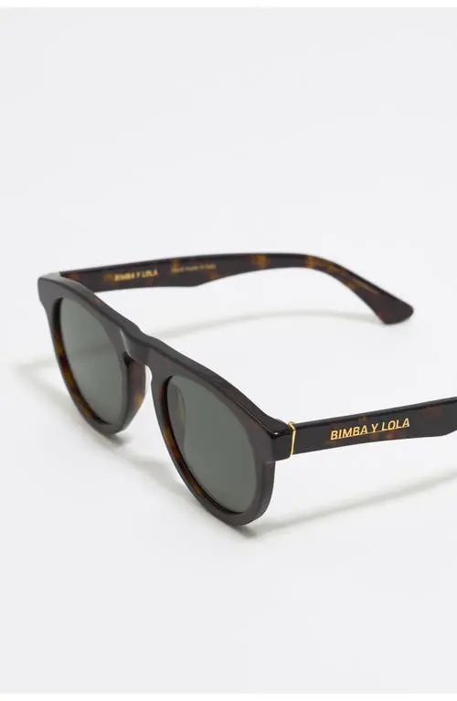 Bimba Y Lola Racer Rsf Sunglasses - Brown
