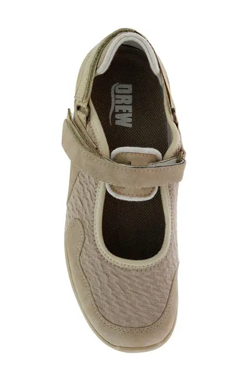 Drew Buttercup Mary Jane Sneaker - Sand Combo