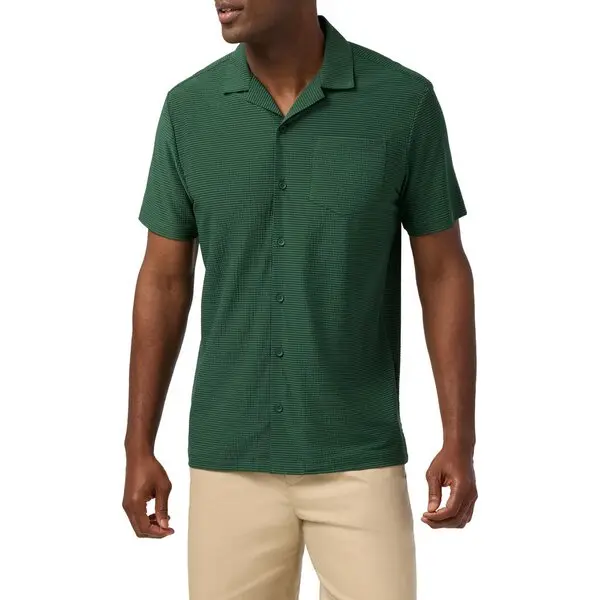 Mizzen+main Copa Performance Camp Shirt - Pine
