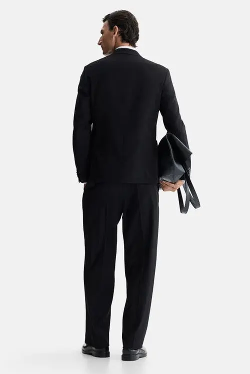 H&m Regular Fit Tailored Trousers