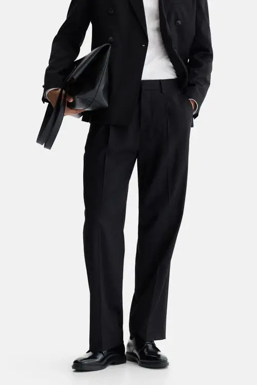 H&m Regular Fit Tailored Trousers