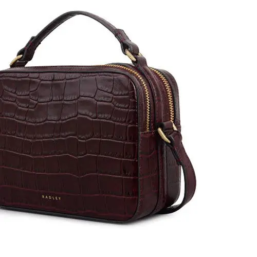 RADLEY Hadley Lane Faux Croc Ziptop Crossbody Bag