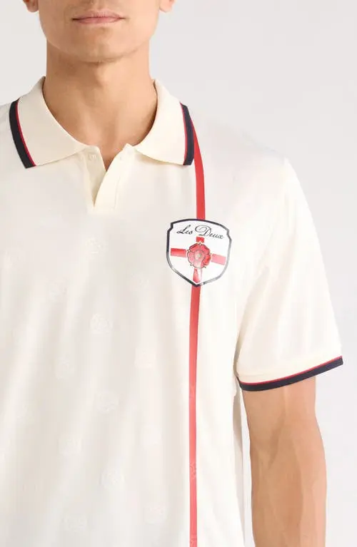 LES DEUX England Johnny Collar Football Jersey