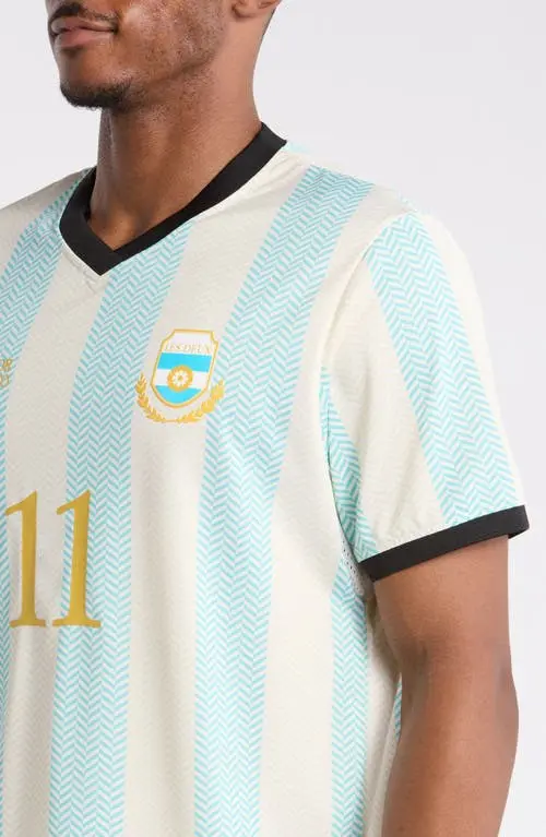 LES DEUX Argentina V-neck Football Jersey