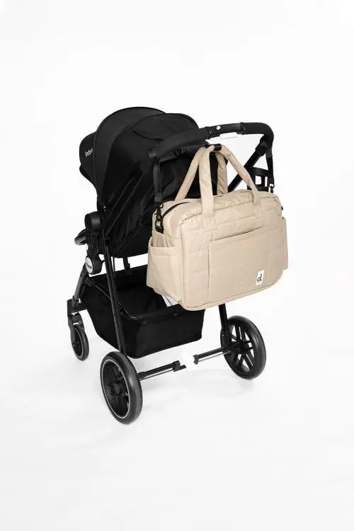 DEUX PAR DEUX Water-repellent 7-compartment Diaper Bag With Changing Mat