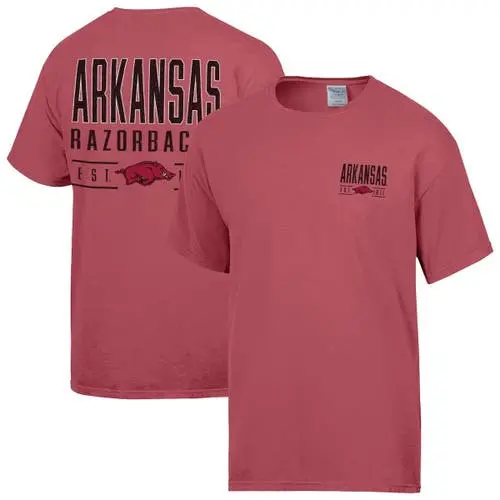 COMFORTWASH Arkansas Razorbacks Big Name T-shirt
