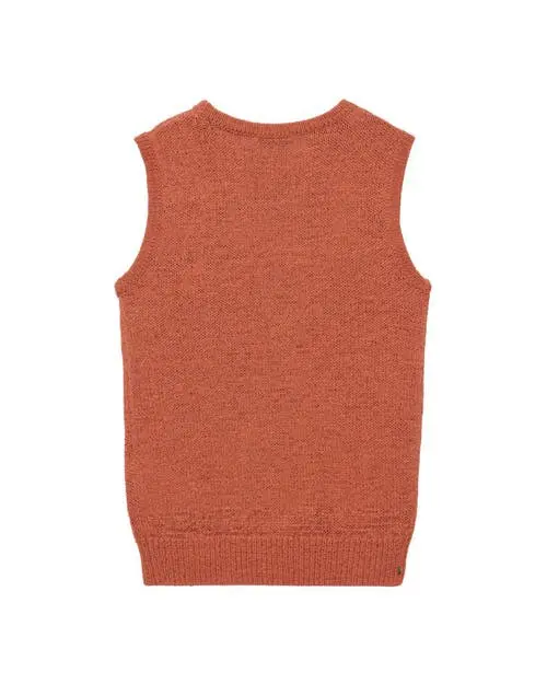 Mint Velvet Cotton Blend Knit Top