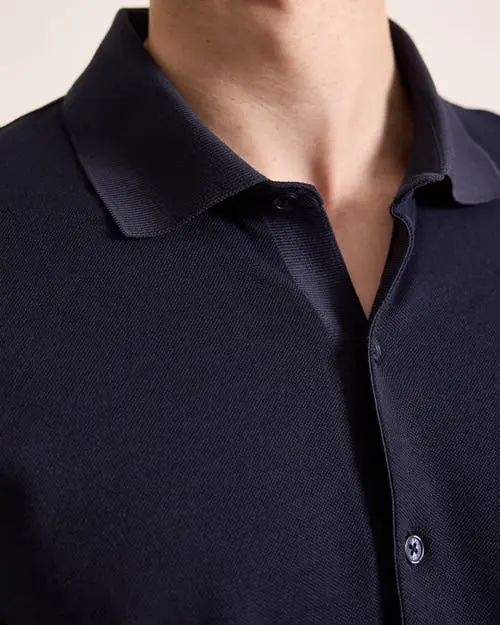 Orlebar Brown Bruno Pique Classic Fit Pique Polo