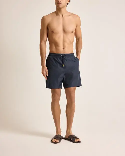 Orlebar Brown Long Drawcord Swim Shorts - Granite