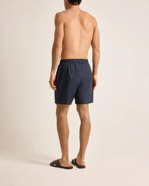 Orlebar Brown Long Drawcord Swim Shorts - Granite