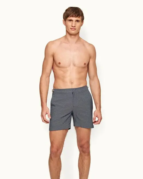Orlebar Brown Bulldog X Smarter Classic Swim Shorts - Honeycomb