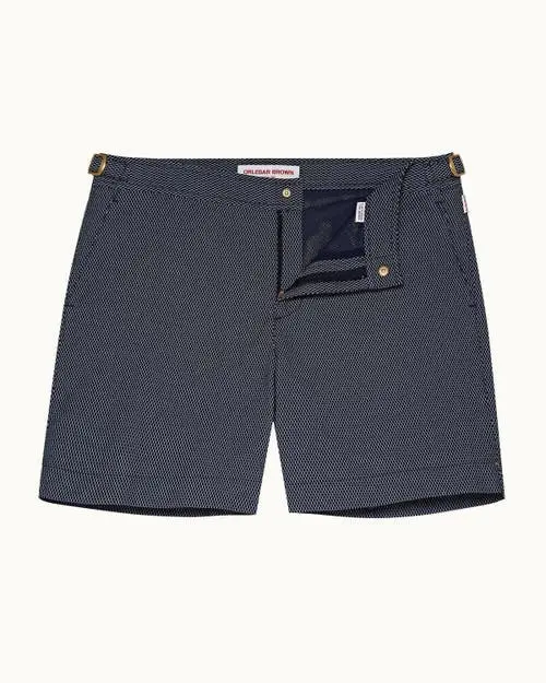 Orlebar Brown Bulldog X Smarter Classic Swim Shorts - Honeycomb