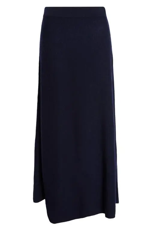 LISA YANG Torie Cashmere Sweater Skirt - Navy