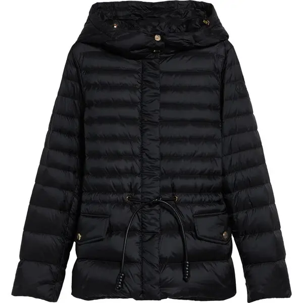 Moncler Quilted Down Puffer Jacket - Black