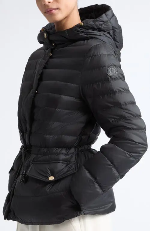 Moncler Quilted Down Puffer Jacket - Black