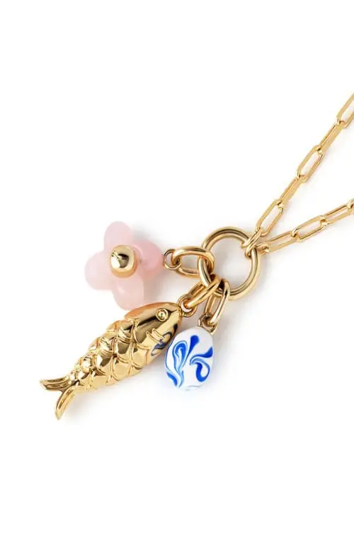 ANA LUISA Floral Charm Necklace