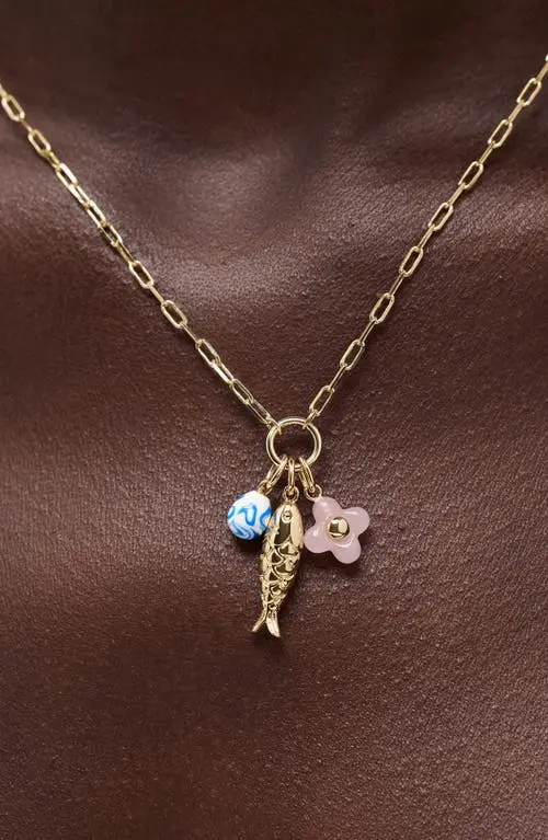 ANA LUISA Floral Charm Necklace