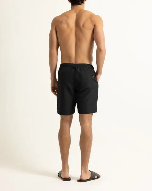 Orlebar Brown Classic Fit Drawcord Swim Shorts - Black