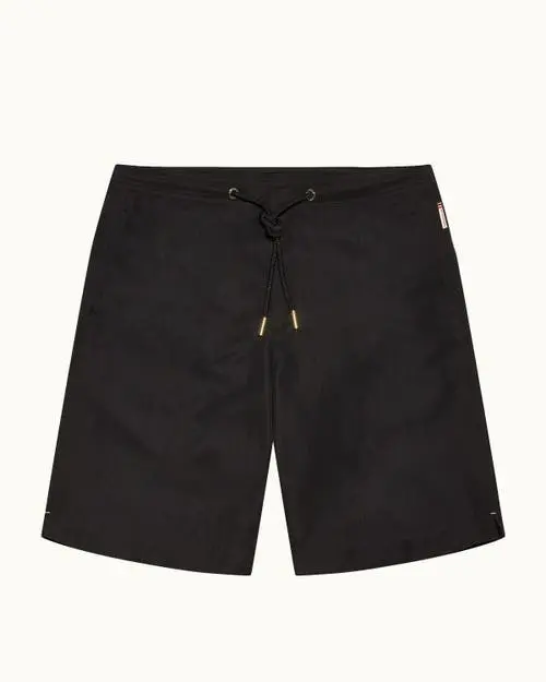 Orlebar Brown Classic Fit Drawcord Swim Shorts - Black