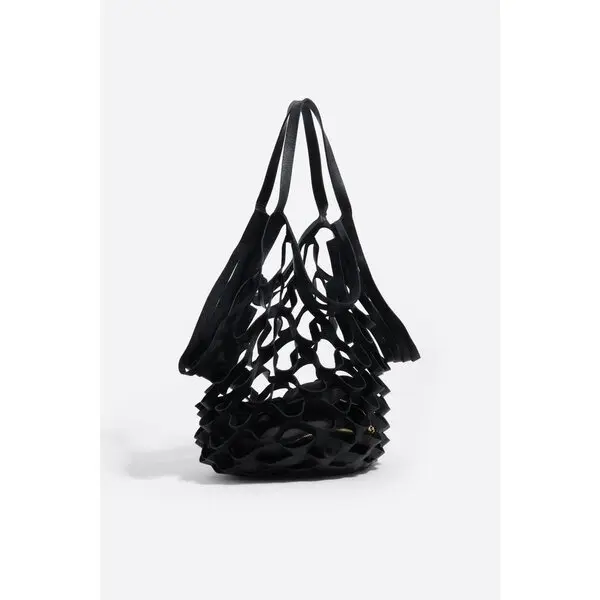 Bimba Y Lola Cala Leather Bag - Black