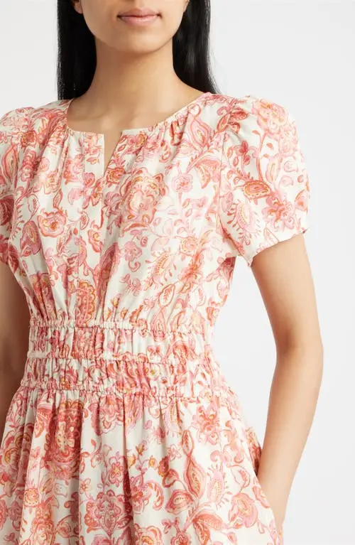 CECE DUPRAZ Floral Print Maxi Dress
