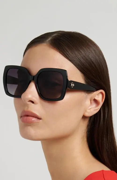 Kate Spade New York Amaya 55mm Polarized Square Sunglasses