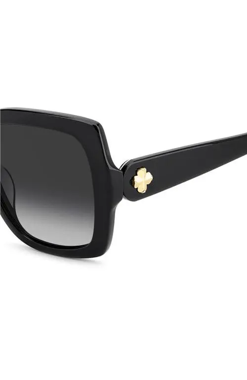 Kate Spade New York Amaya 55mm Polarized Square Sunglasses