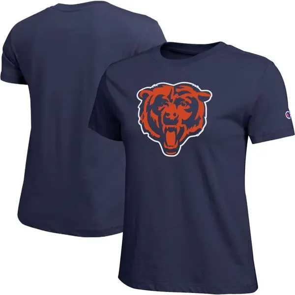 Champion Chicago Bears Logo T-shirt - Navy