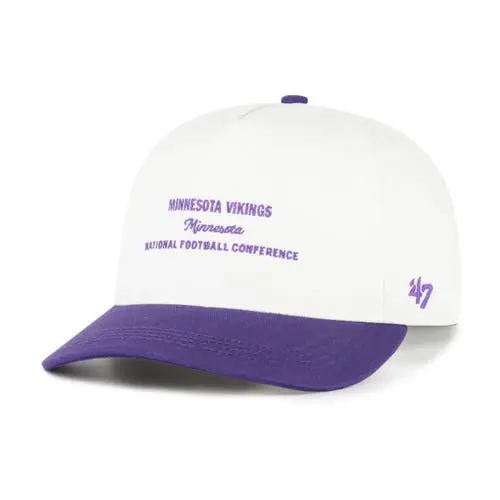'47 Minnesota Vikings Contemporary Two-tone Hitch Adjustable Hat - White