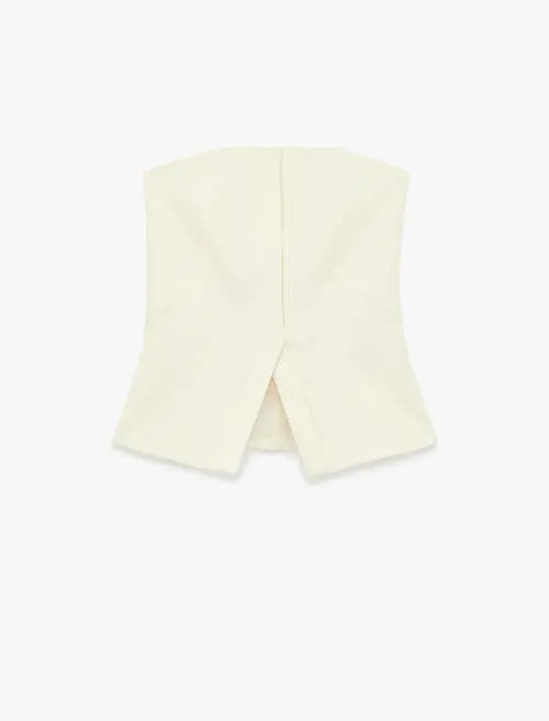 KOTON Fitted Strapless Top