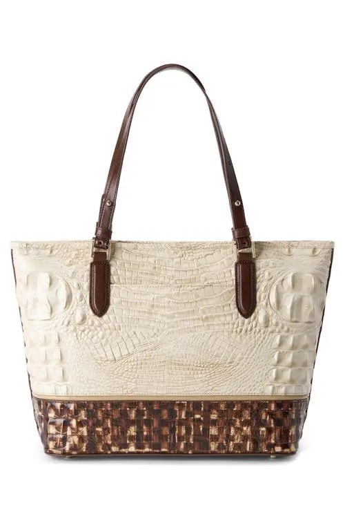Brahmin Medium Asher Embossed Leather Shoulder Bag