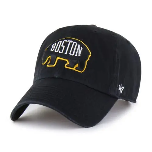 '47 Boston Bruins Alternate Logo Clean Up Adjustable Hat