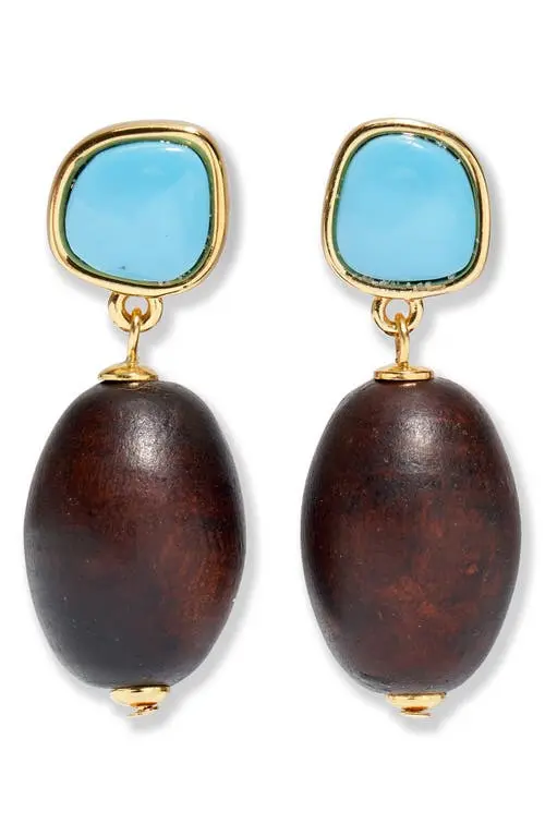 LIZZIE FORTUNATO Olea Drop Earrings